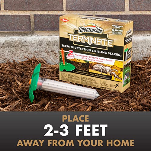 Spectracide Terminate Termite Detection And Killing Stakes 5 Count ...