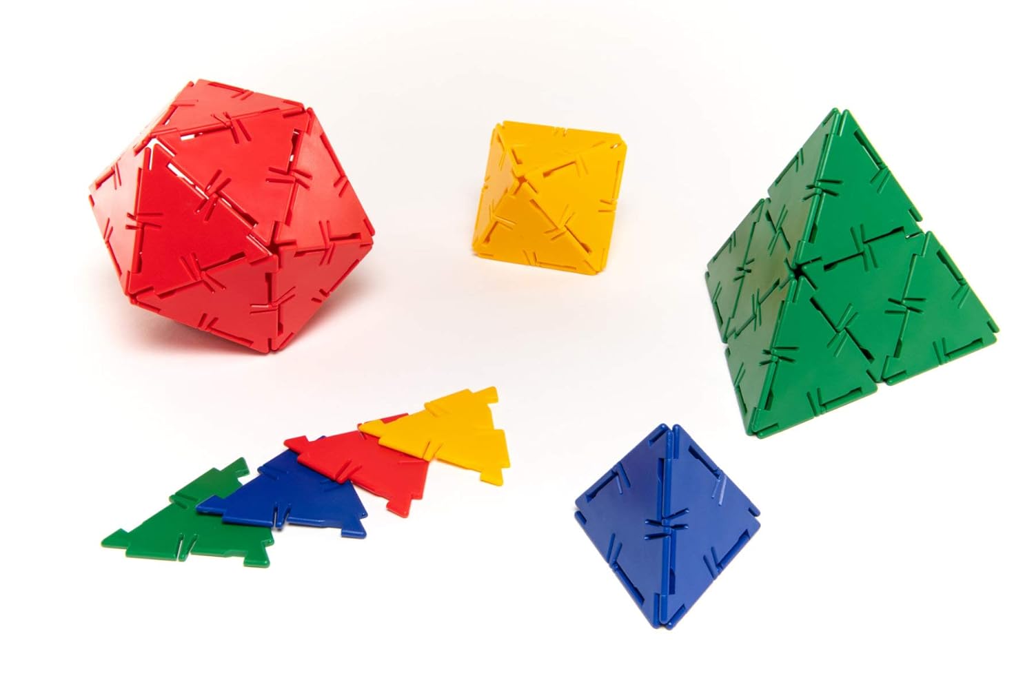 Polydron 10-0300 Bulk Sets – 100 Equilateral Triangles, 4 years – BigaMart