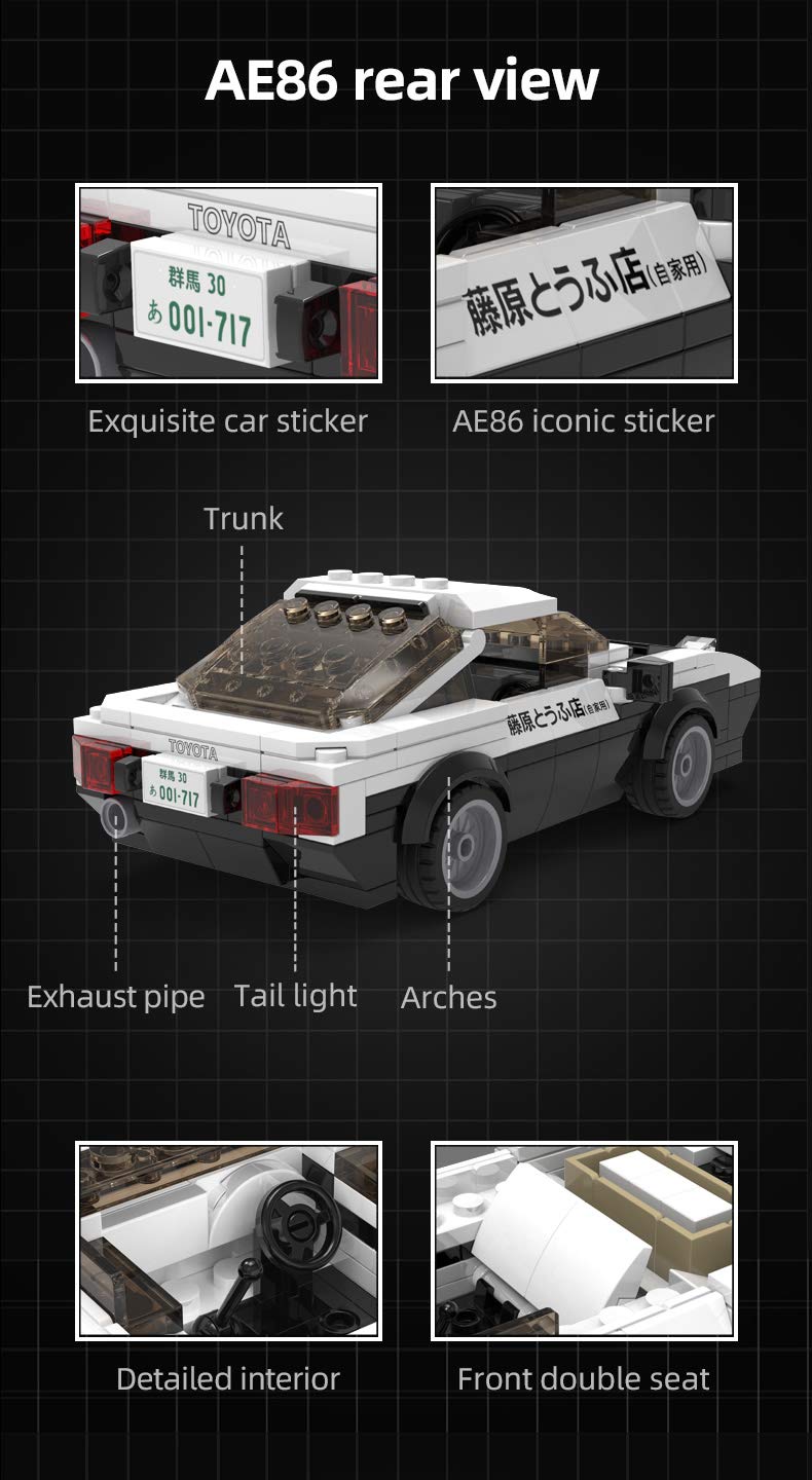 Mua CaDA Initial D 1/24 Scale Toyota AE86 Toreno Takumi Fujiwara / Initial D Officially Licensed ...