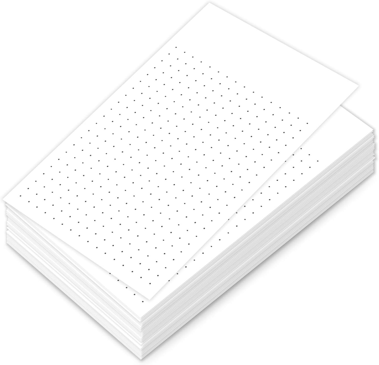 Amazon.com : White Dot Grid Vertical Index Cards, 3” X 5” Inches | 100 ...