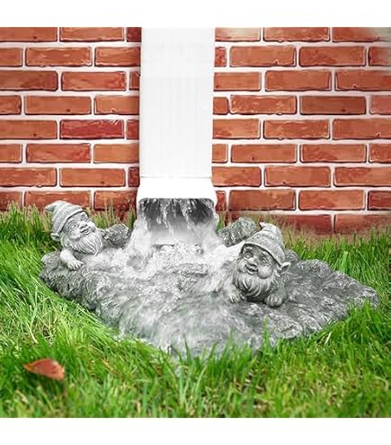 Gutter Splash Guard Real Fish Sculpture Gutter Diverter Rain,Eco ...