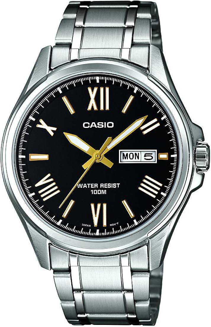 Casio Men s Quartz Watch With Black Dial Analogue Digital Display And casio-men-s-quartz-watch-with-black-dial-analogue-digital-display-and
