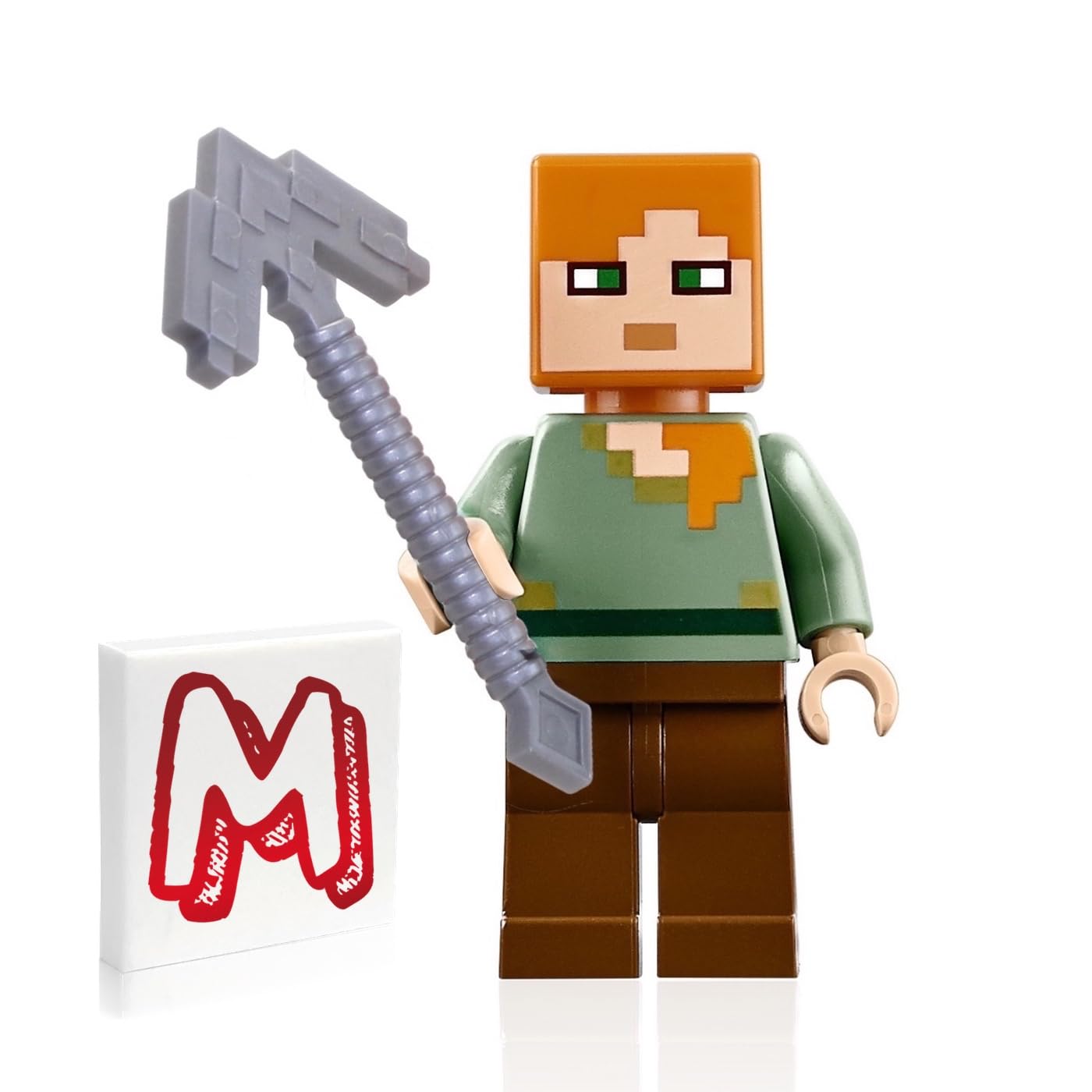 Mua LEGO Minecraft Minifigure - Alex (with Iron Pickaxe) trên Amazon Mỹ ...