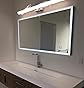 Amazon.com: D-HYH Led Mirror Bathroom,Vanity Mirror with Lights 55 x 28 ...