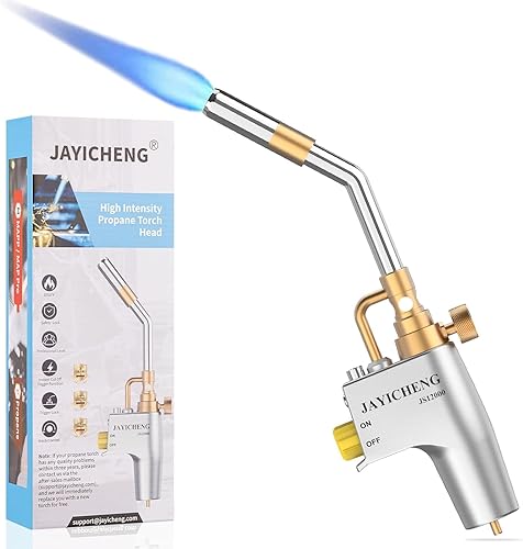 JAYICHENG Propane Torch Head,Mapp Map Gas Torch Head,JS12000 High ...