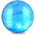Amazon.com: 4" Big Blue Bounce Ball with Flashing LEDs : Toys & Games