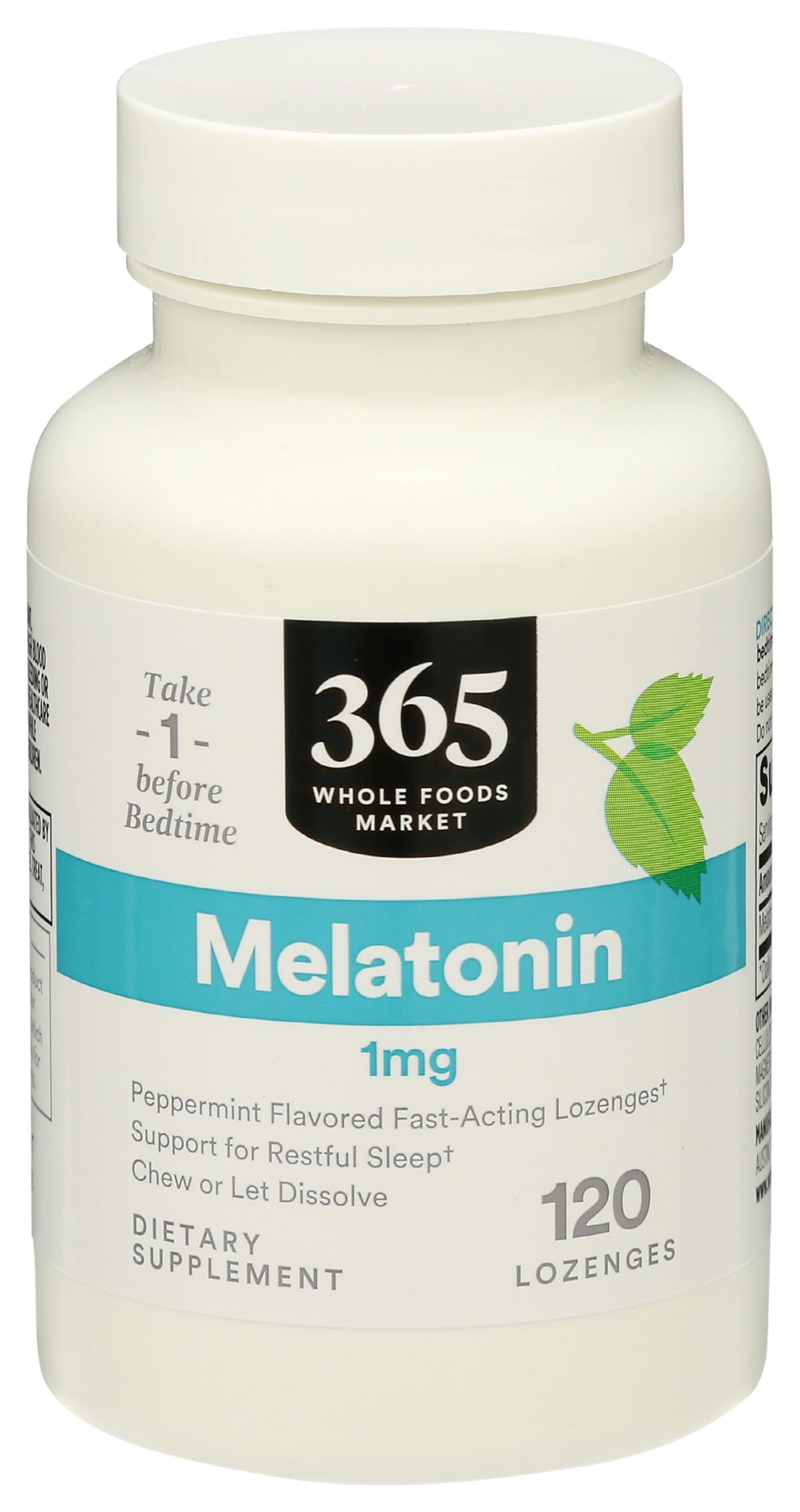 Mua 365 by Whole Foods Market, Melatonin 1mg Lozenges, Peppermint ...