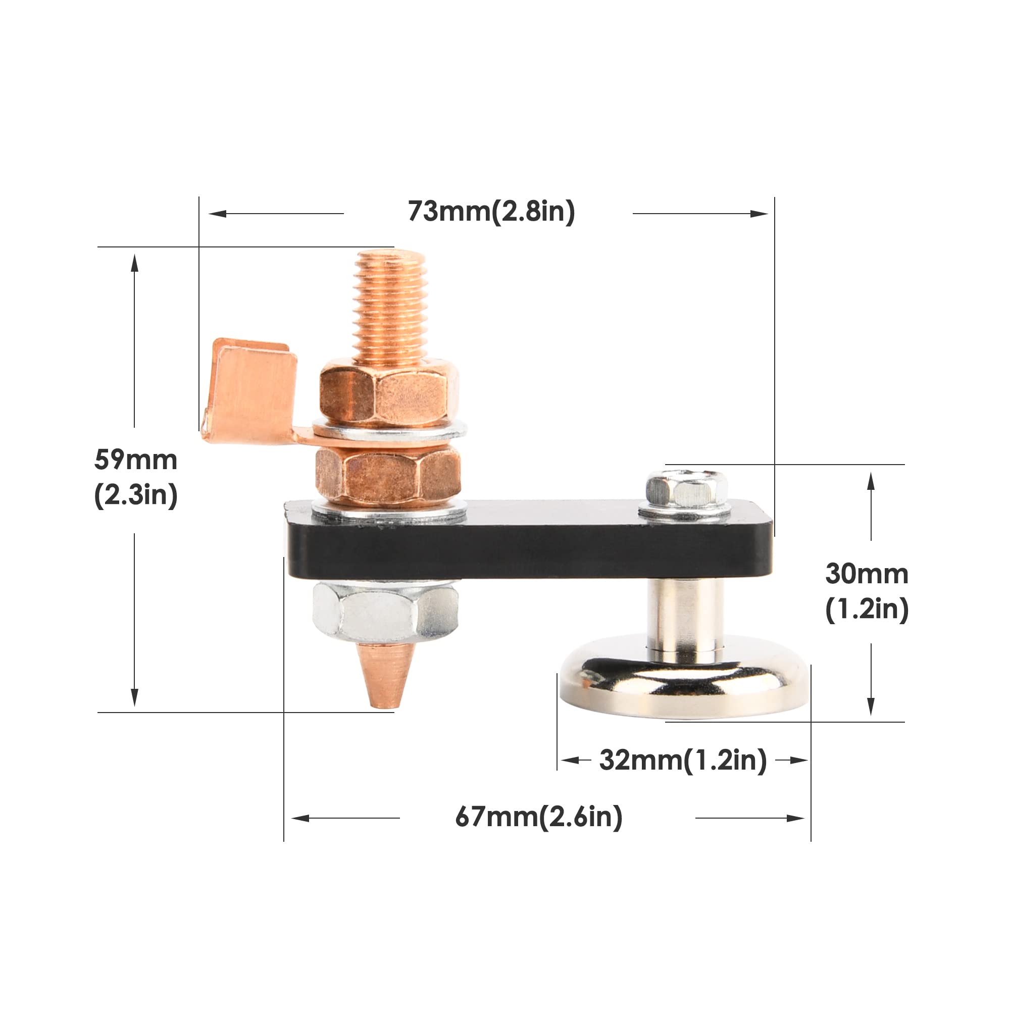 Mua Hynade Welding Magnetic Ground Clamp,Strong Magnetism Large Suction ...