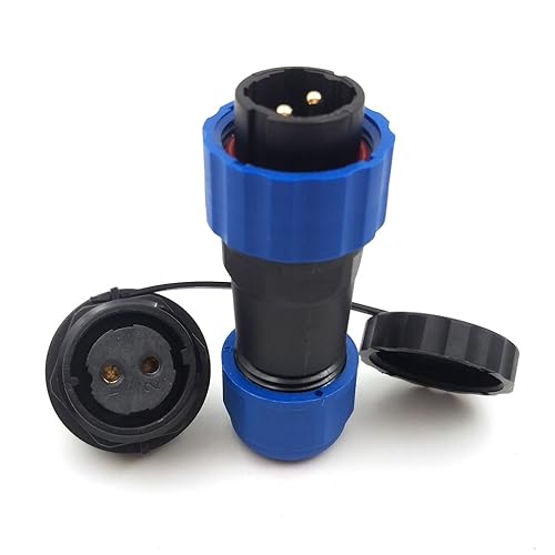 FORTTAR SD20 Series 5 pin Waterproof Connector, 5 Wire Aviation LED Industrial High Voltage ...