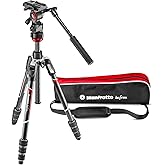 Amazon.com : Manfrotto Befree GT XPRO 4-Section Carbon Fiber Travel Tripod with MH496 Ball Head ...
