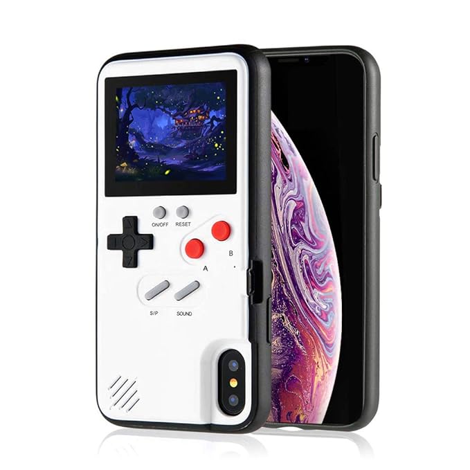 Amazon.com: Handheld Retro Game Console Phone Case, Compatible with ...
