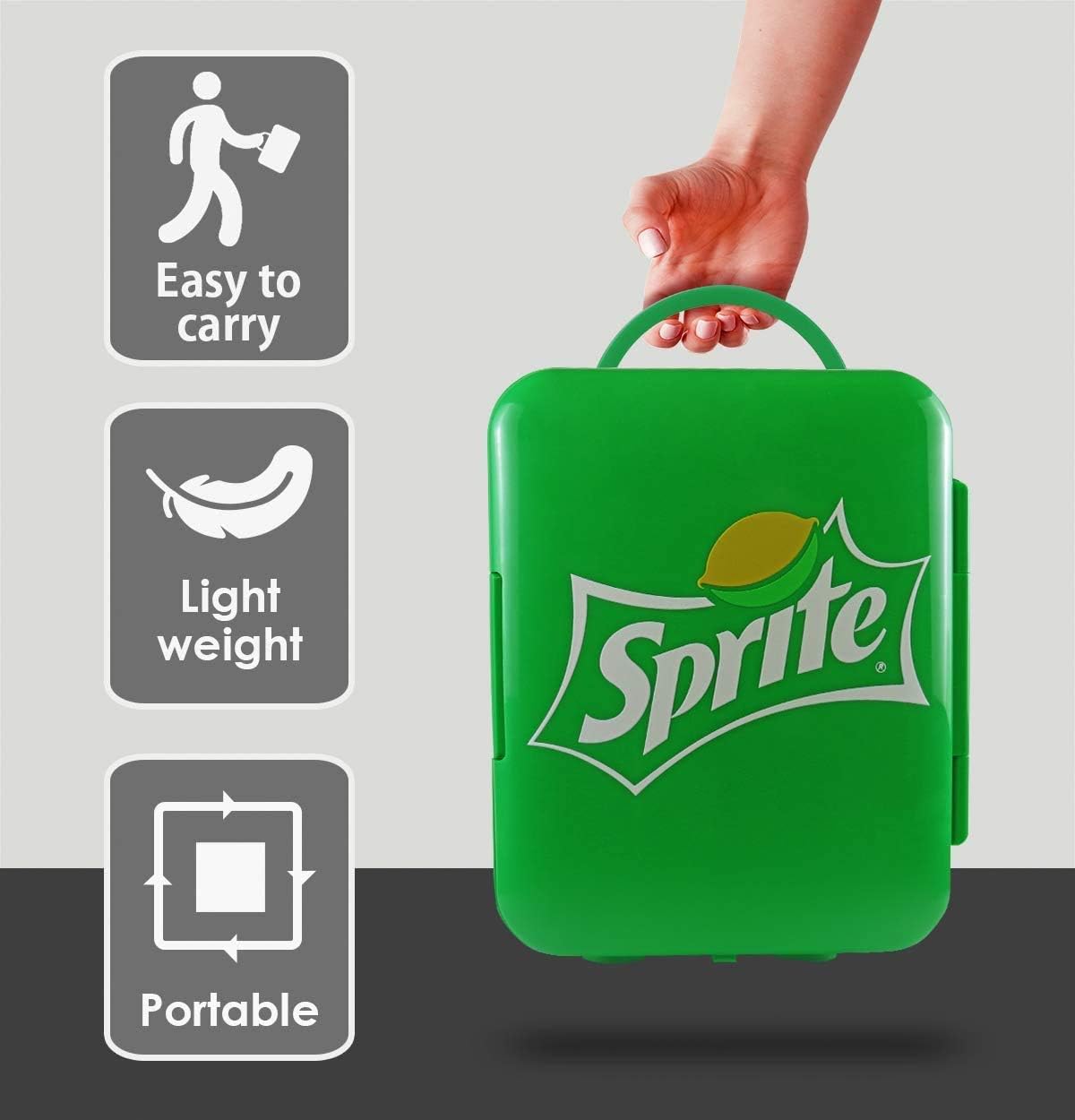 Koolatron Sprite Mini Fridge 4 Liter/6 Can Portable Fridge/Mini Cooler ...