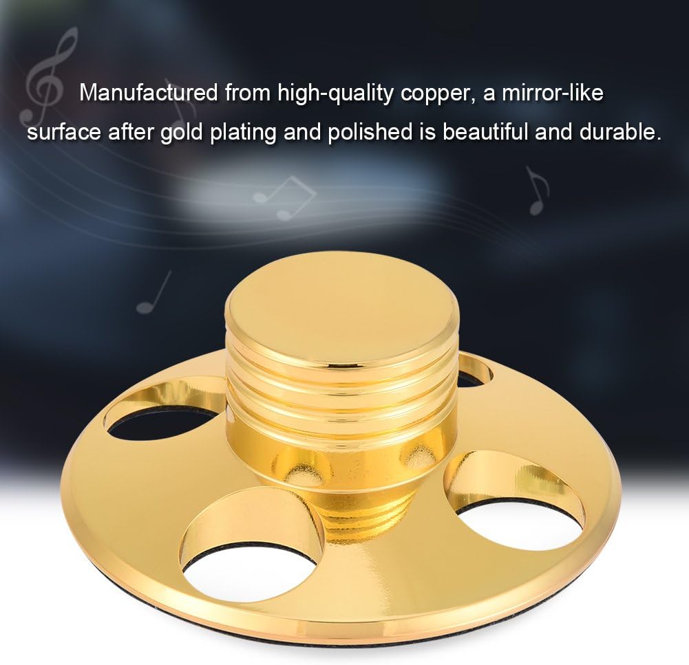 LP Vinyl Turntables Metal Disc Stabilizer Record Weight/Clamp HiFi ...