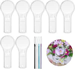 Amazon.com: 24 Pack Plastic Magnifier, Mini Magnifying Glass 5X and 15X ...