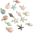 Amazon.com: 15 Pcs/Set Metal Jewelry Making Charm Mix Style Shell Conch ...