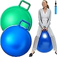 Amazon.com: Lewtemi 2 Pcs 29 Inch Big Hopper Ball Jumping Hopping Inflatable Bouncing Ball with ...