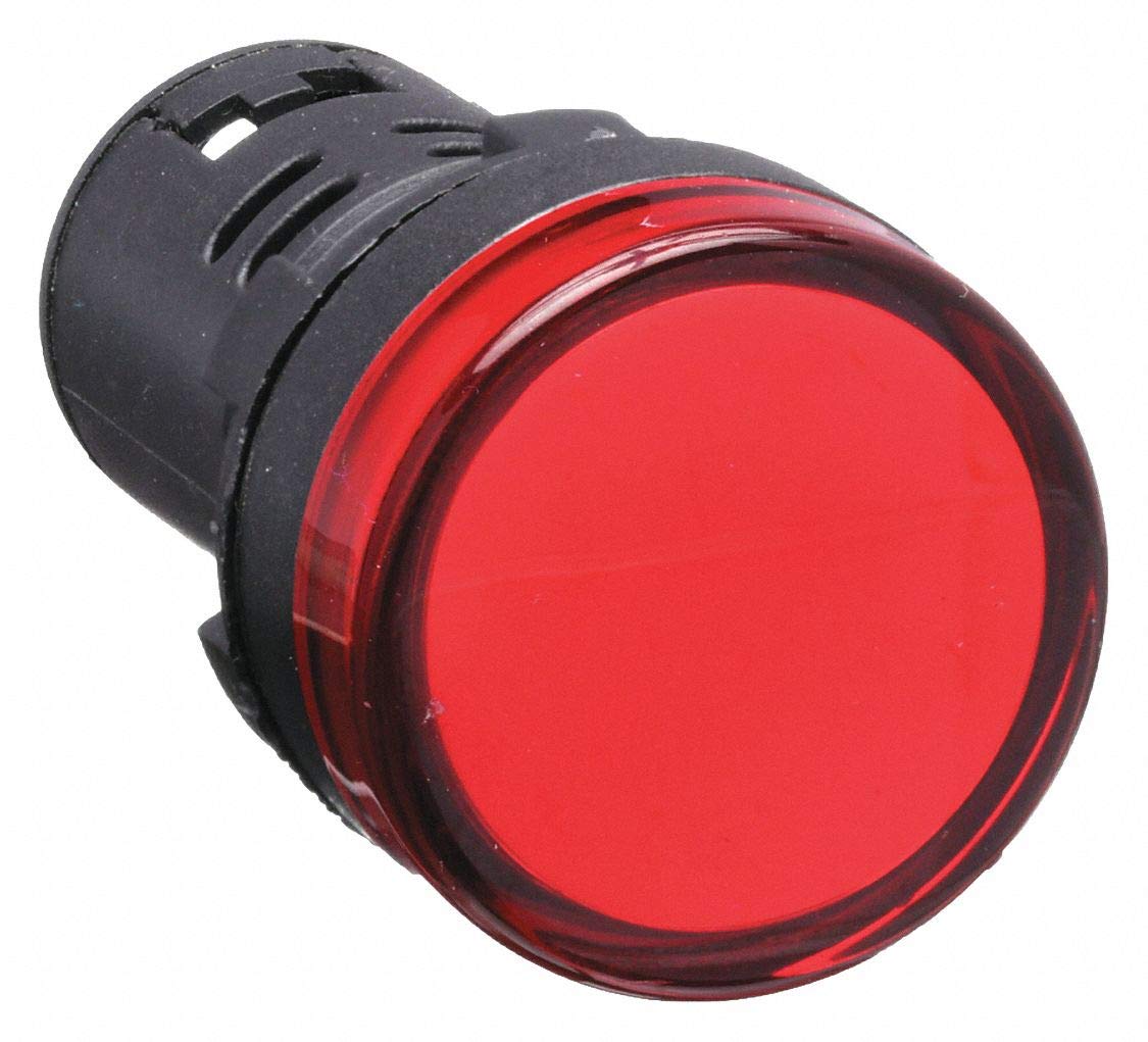 Indicator Raised Light Red 240V 22Mm Miniature Cylindrical indicator-raised-light-red-240v-22mm-miniature-cylindrical