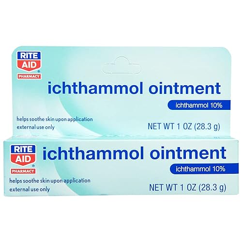 Rite Aid Ichthammol Ointment 10% - 1 Ounce, Drawing Salve, Soothing ...