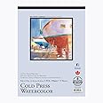 Amazon.com: Bee Paper Cold Press 90 Pound Watercolor Paper Pad, 9-Inch ...