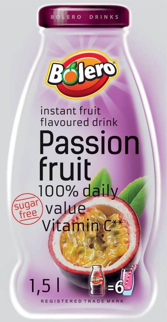 Bolero Drinks Passion fruit Flavour – 24 sachets – BigaMart