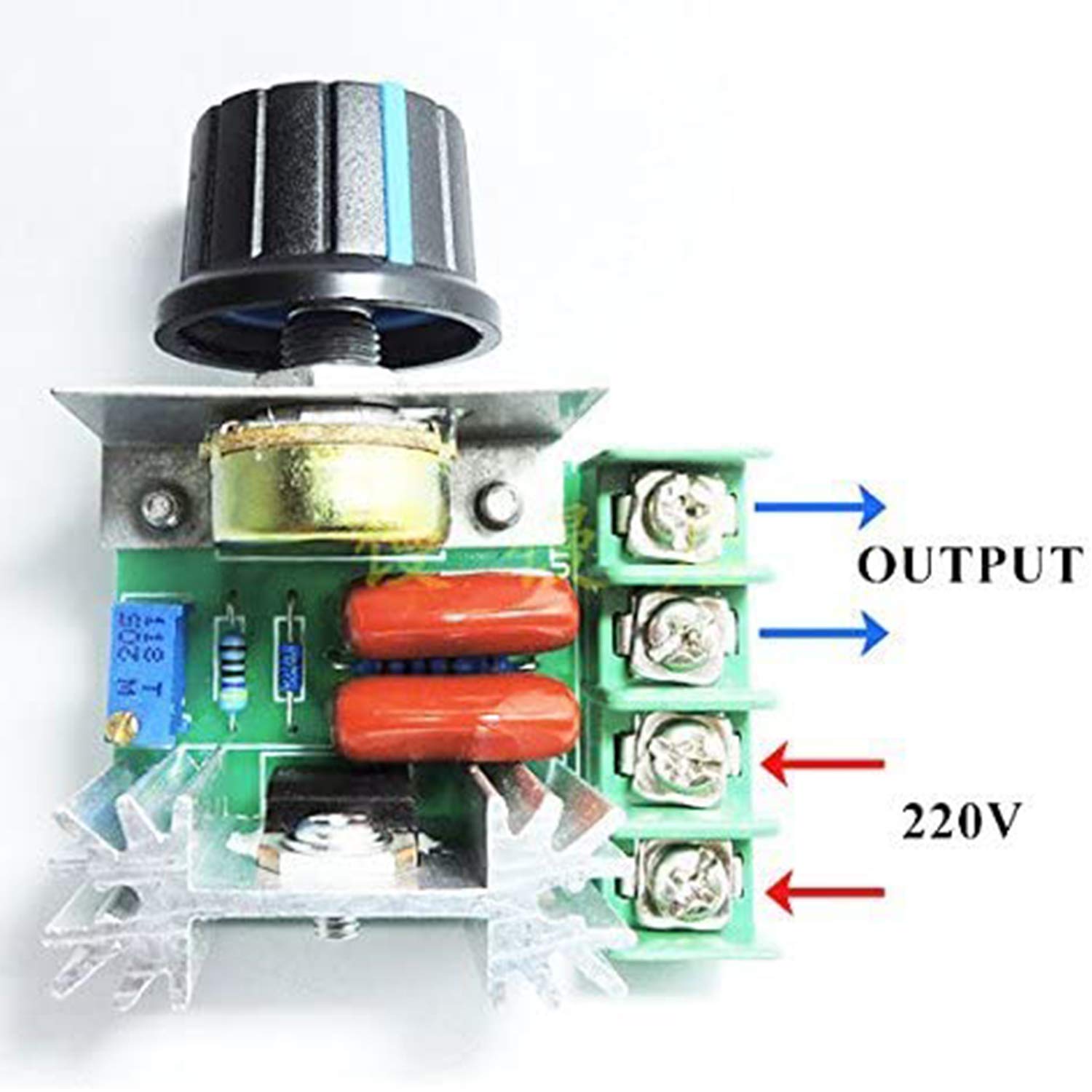 Mua AC 50-220V 2000W 25A Motor Speed Controller SCR High-power ...