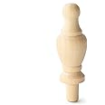 Amazon.com: Pinehurst Crafts Wooden Finials, Wood Finials Work Great as ...