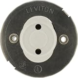 Leviton 13518 Medium Base, Bi-Pin, Standard Fluorescent Lampholder ...