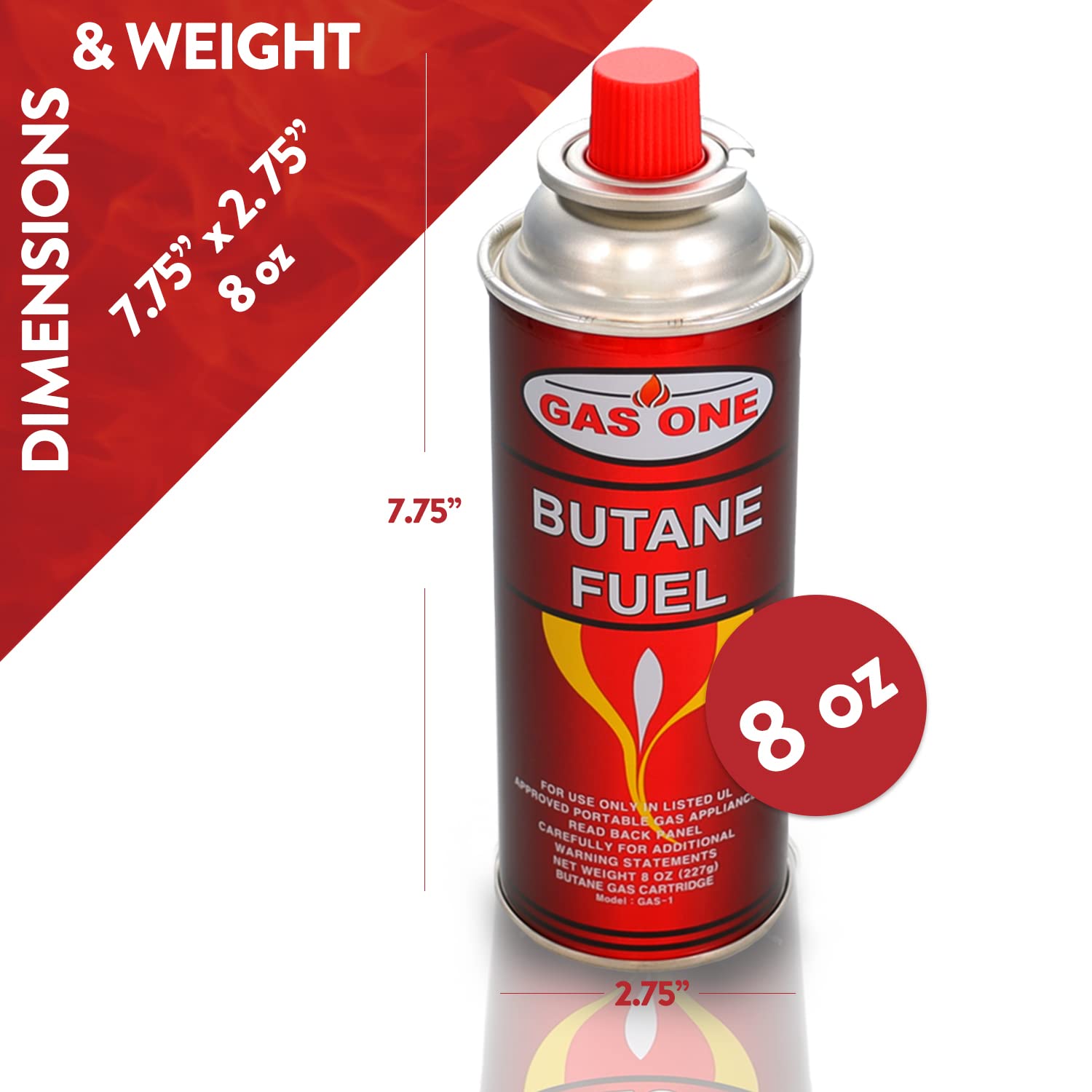Mua GasOne Butane 8 Ounce Canister trên Amazon Mỹ chính hãng 2024 | Fado