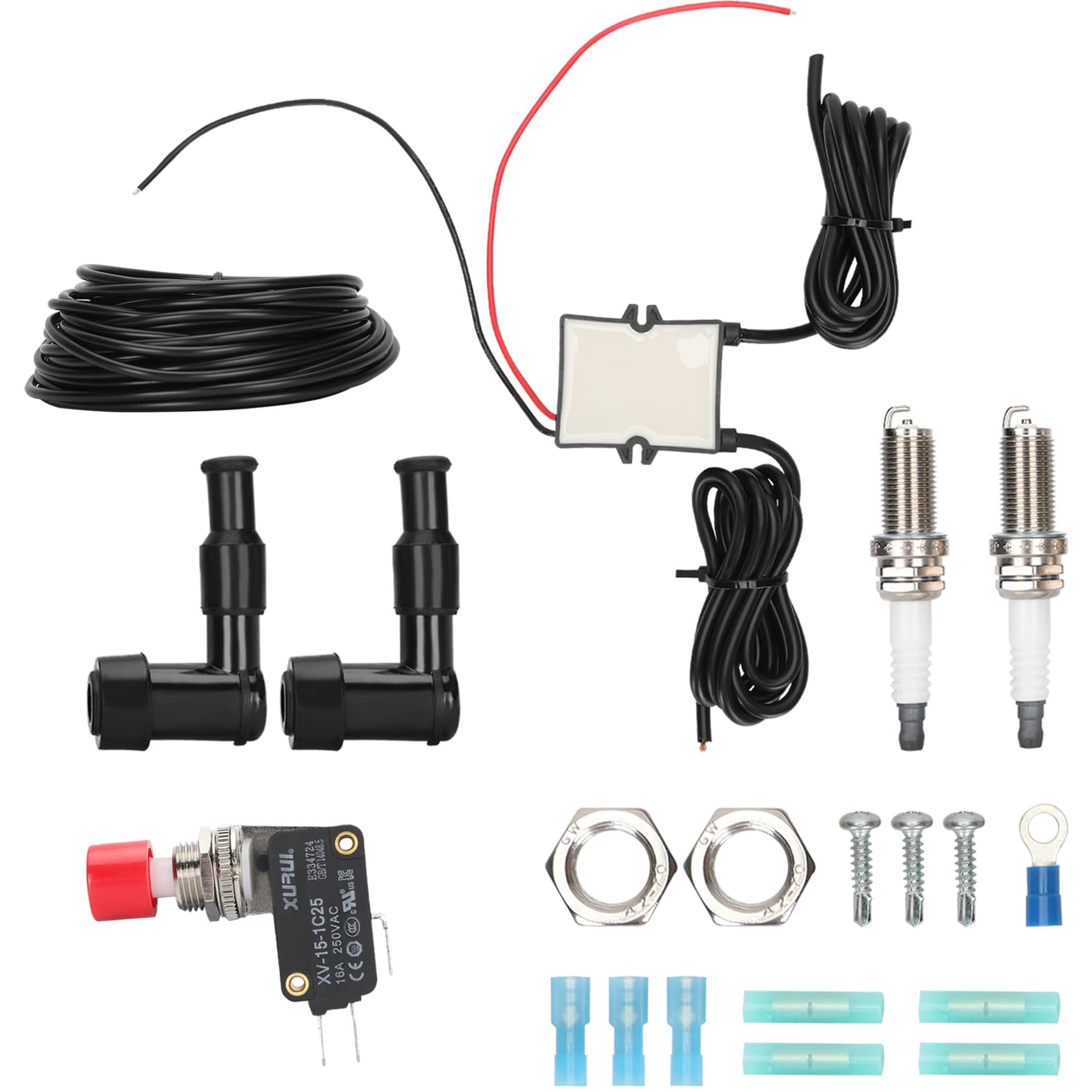 Dual Flamethrower Kit,Exhaust Flame Kit,Suitable for Motorcycles,Cars ...