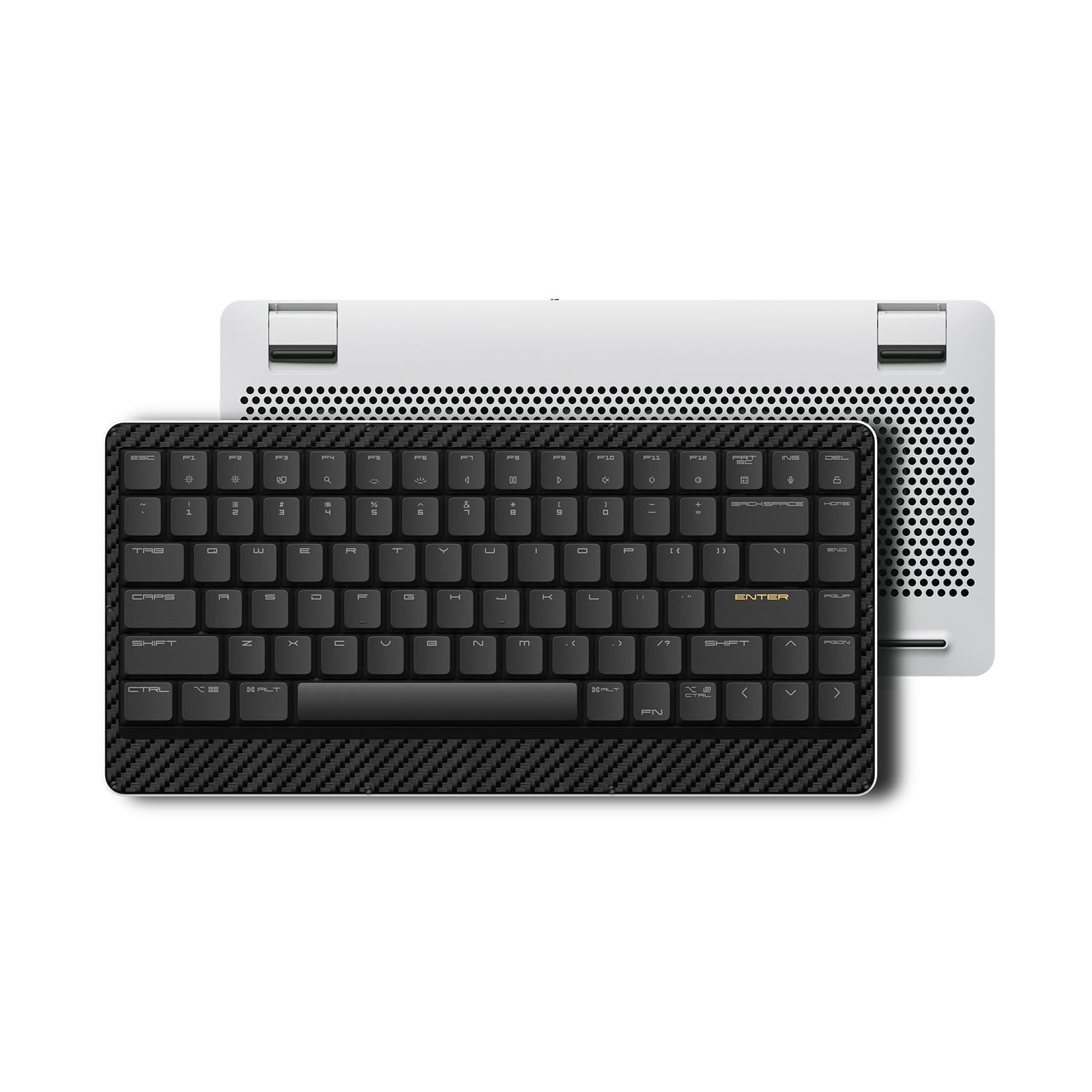 LOFREE Edge Low Profile Mechanical Keyboard, 75% Rechargeable Bluetooth ...