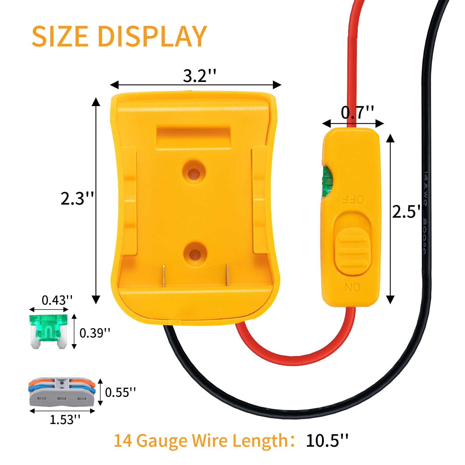 Mua Upgraded 20V Battery Adapter for Dewalt 20V Battery Adapter All-in ...