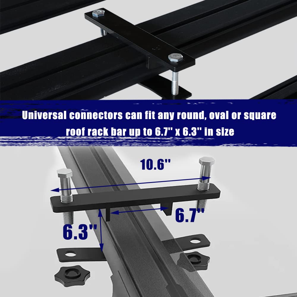 Mua Mountainpeak 63" x 51" Aluminum Car Rooftop Platform, Universal ...