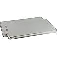 Amazon.com: Reston Lloyd Rectangular Burner Cover, Stainless Steel, Set ...