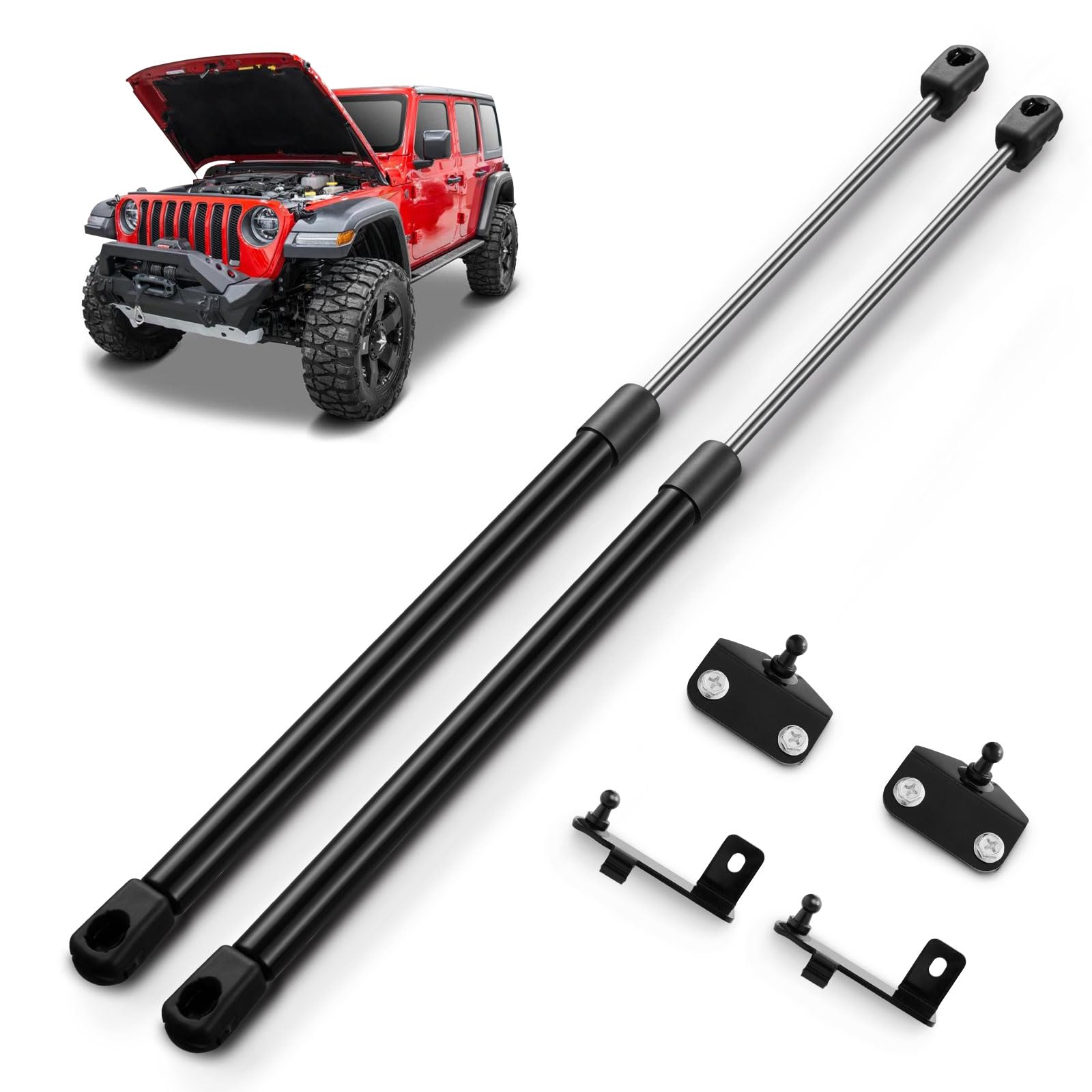 ARANA Hood Struts for Jeep Wrangler JL 2018-2024, Front Engine Hood ...