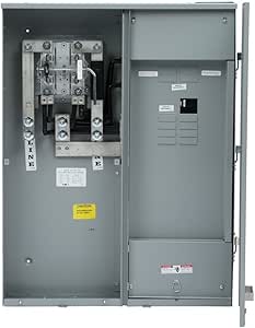 Siemens MC0816B1400SDL Meter-Load Center Combination, 8 Space, 16 ...