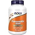 Amazon.com: NOW Supplements, Pancreatin 10X 200 mg with naturally ...