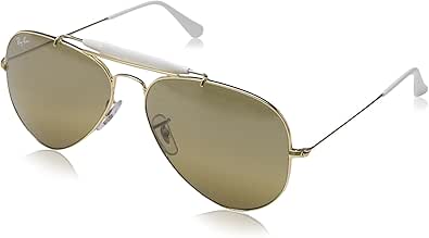 Amazon.com: Ray-Ban Men's RB3407 001/3K Sunglasses, Gold : Clothing ...