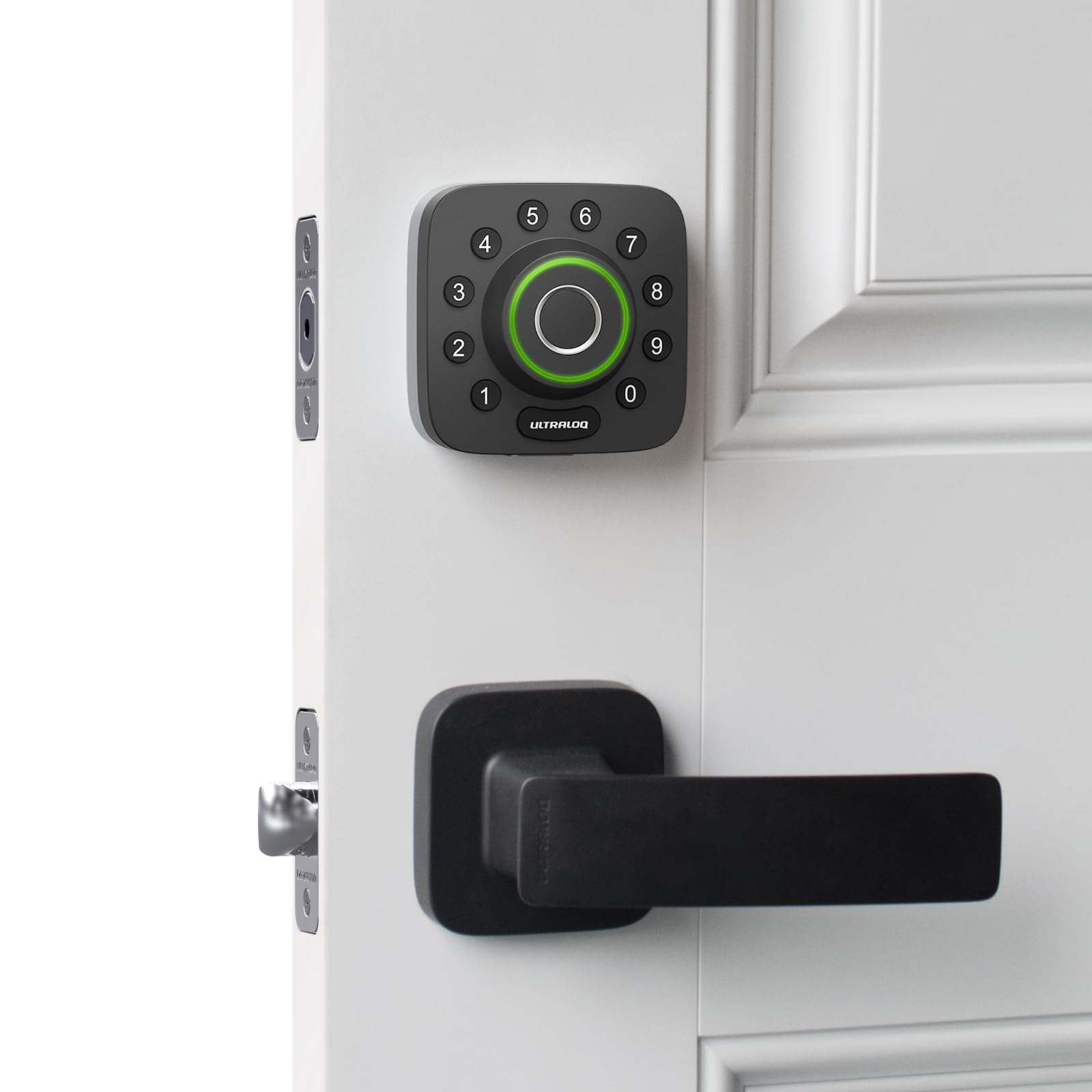 ULTRALOQ U-Bolt Pro Smart Lock With Push Pull Handle Set, WiFi Bridge ...