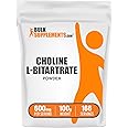 Amazon.com: BulkSupplements.com Choline Bitartrate Powder - as Choline ...