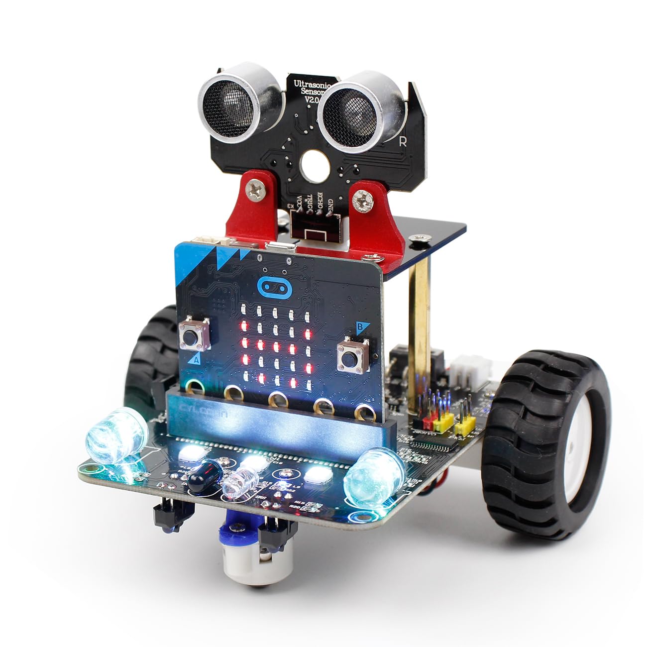 Mua Yahboom STEM Education BBC Micro:bit Coding Robot Car Kit for Kids to Programmable DIY Toys ...