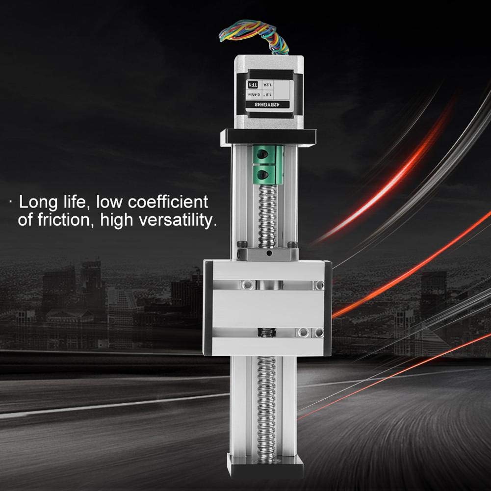 Ball Screw Linear Slide, 1204 Ball Screw Slide with a Stepper Motor ...