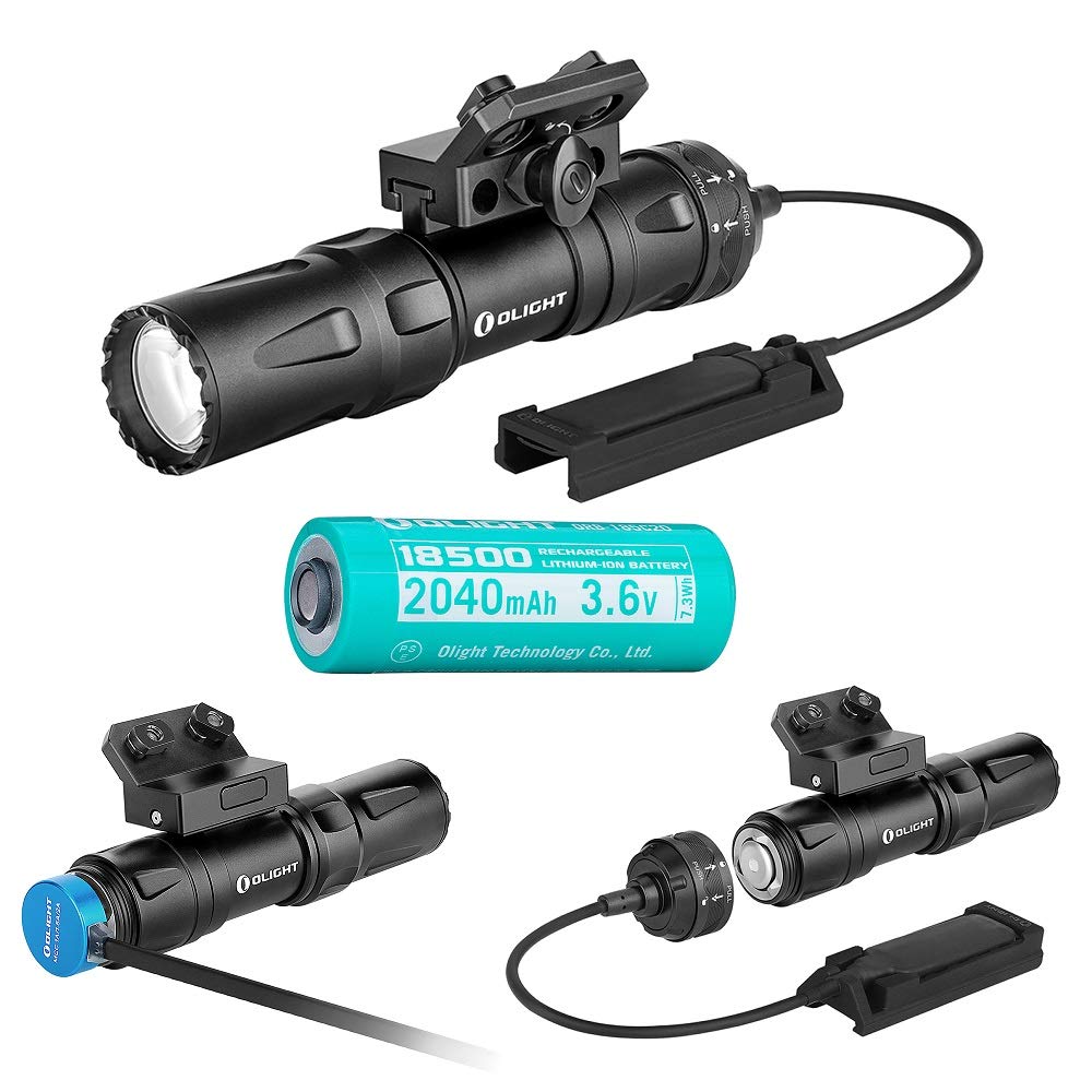 OLIGHT Odin Mini Compact MLok Mount Tactical Flashlight, 1250 Lumens ...