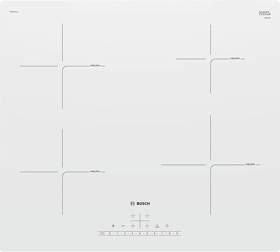 Bosch Serie 4 Pue612Ff1J Kochfeld Weiß Eingebaut Zonen ...