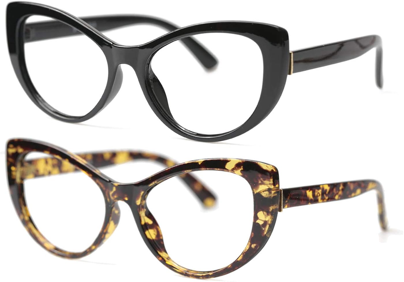 Amazon SOOLALA Womens Large Frame CatEye Eyeglasses Frame Reading Amazon SOOLALA Womens Large Frame CatEye Eyeglasses Frame Reading