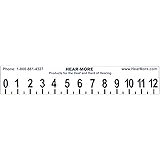 Amazon.com: Large Print 12 inch Ruler with Braille Illustrated Alphabet ...