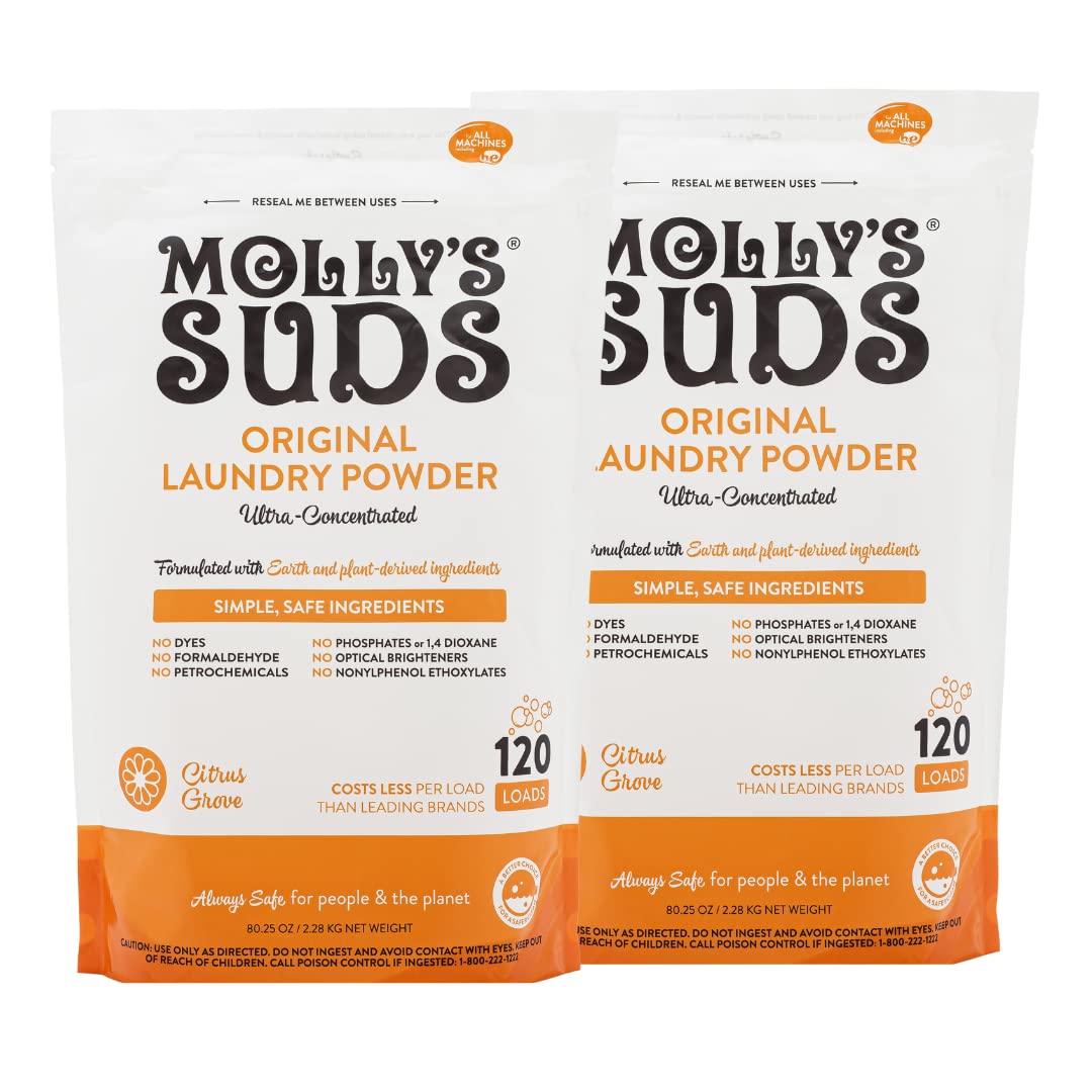 Mua Molly's Suds Original Laundry Detergent Powder | Natural Laundry ...