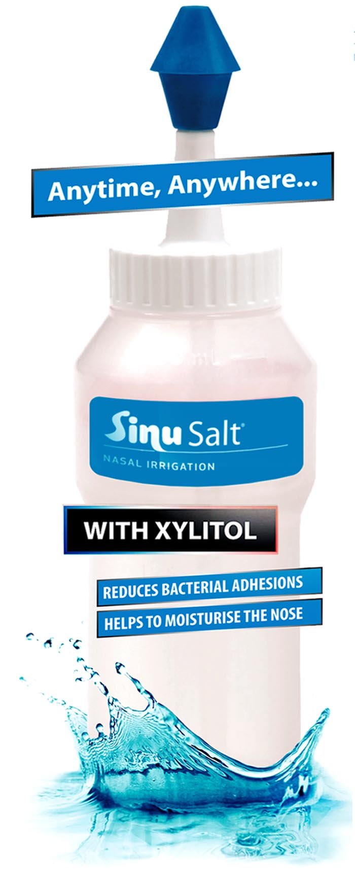 Buy SinuSalt Nasal Irrigation Device - Sinus Rinse Complete Kit (26 ...