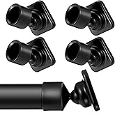Amazon.com: Newtay 2 Sets Angled Shower Rod Mount for Sloped Walls ...