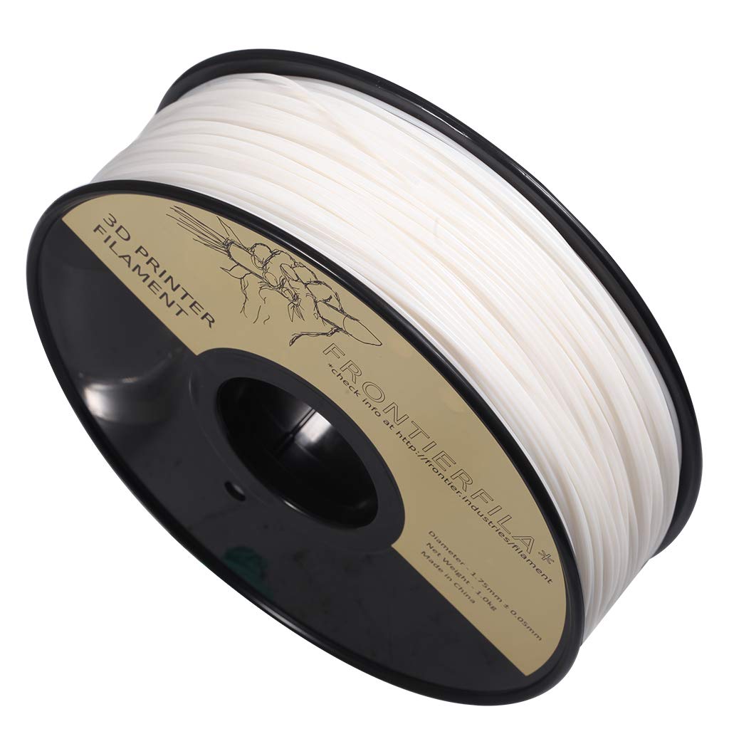 Nylon 1kg 1.75mm White - 3D Printer Filament - FrontierFila: Amazon.co ...