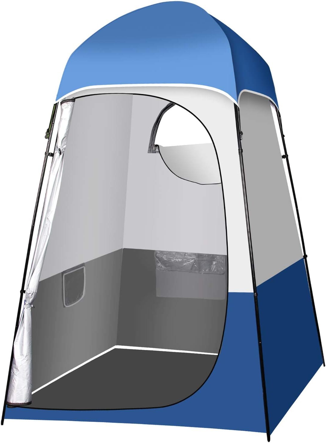 Qdreclod Portable Tente de Douche Camping, Étanche Cabine de Changement ...